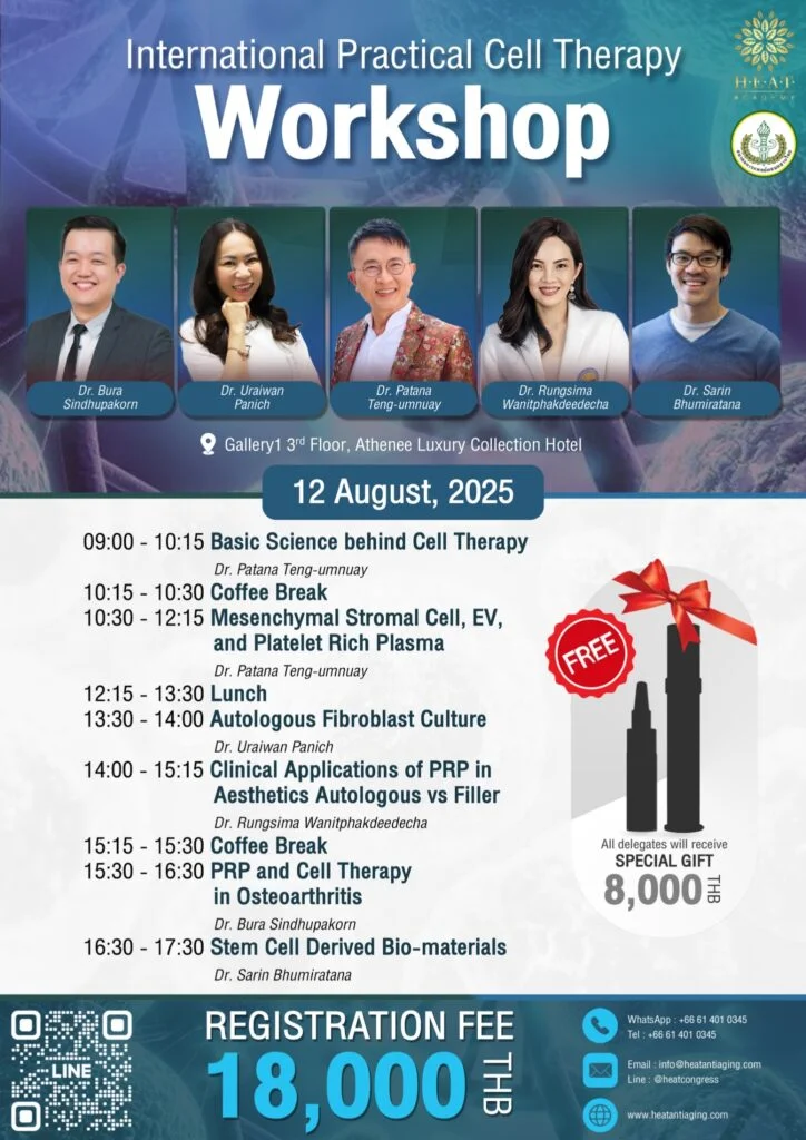 INTERNATIONAL PRACTICAL CELL THERAPY WORKSHOP - CELMED Clinic